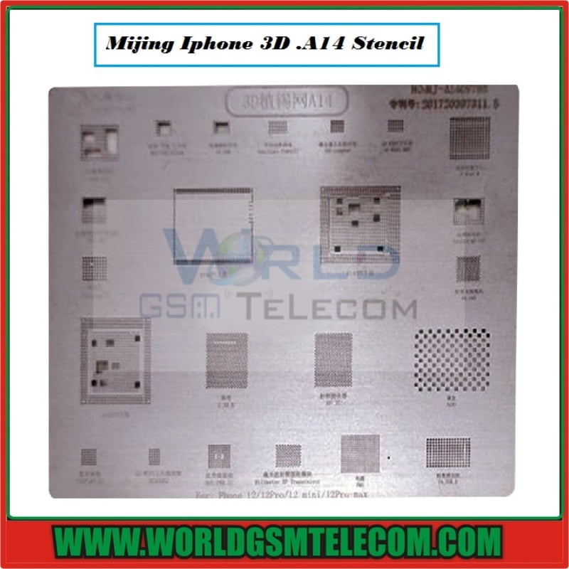 BGA Stencil SSD DDR Nand Net for MacBook – WORLD GSM TELECOM