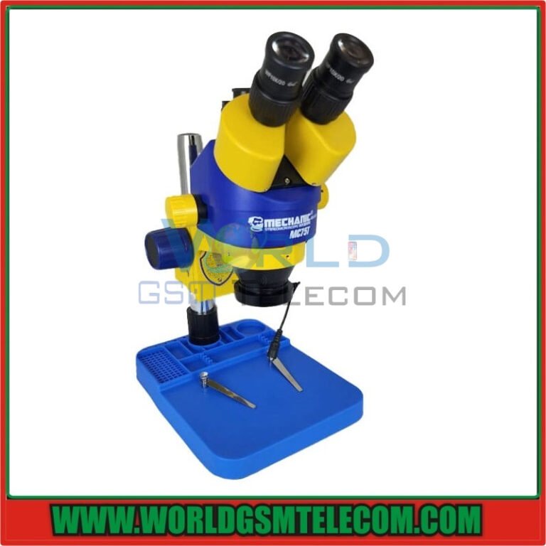MECHANIC MC75T-B1 7-45X Stereo Microscope – WORLD GSM TELECOM