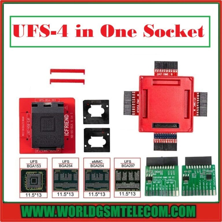 Flash 64 Ultra Full Box with EMMC & UFS Sockets – WORLD GSM TELECOM